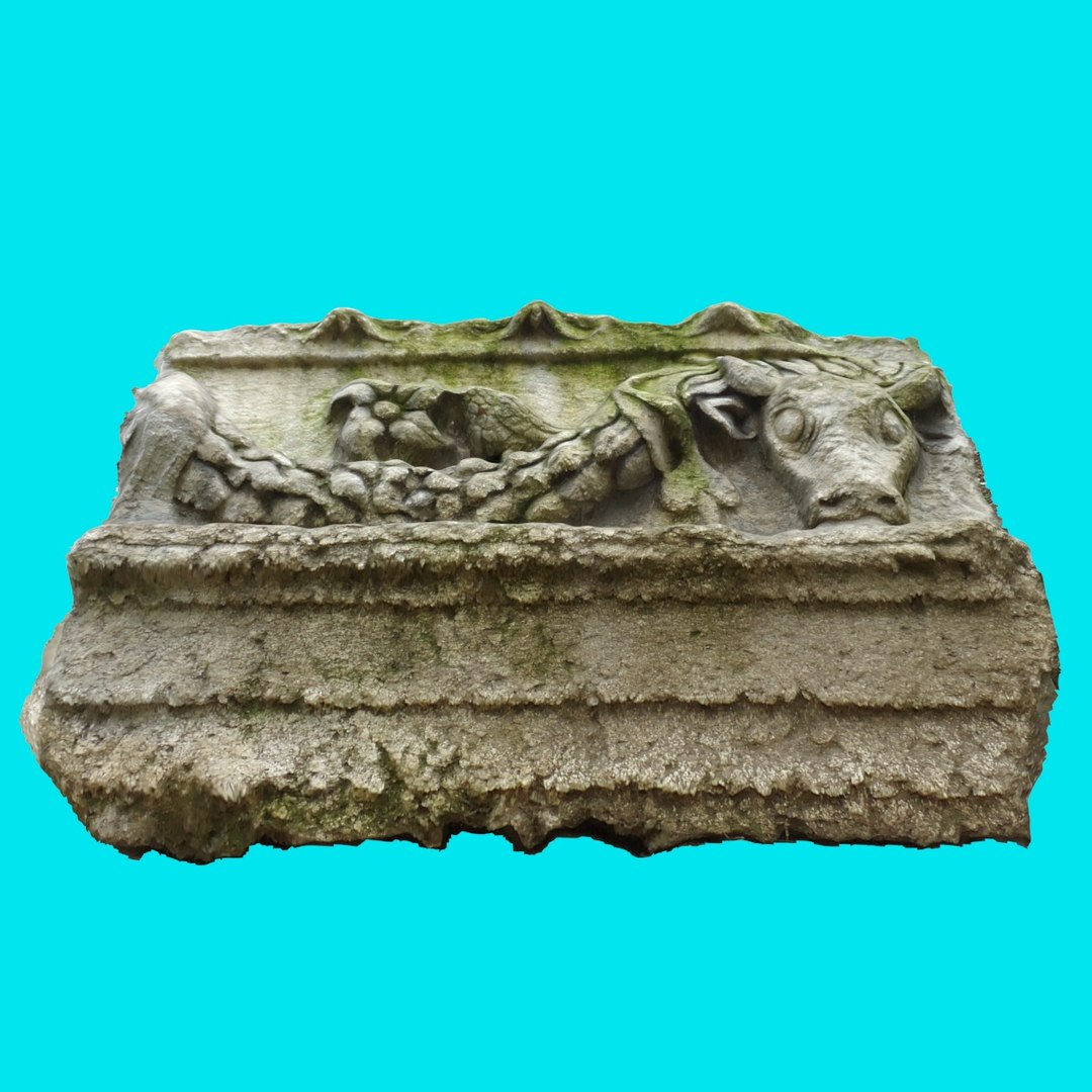 3d Roman Bas Relief 1