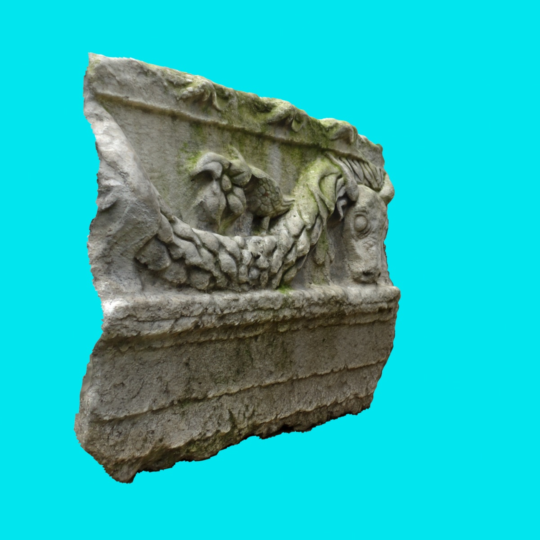 3d Roman Bas Relief 1
