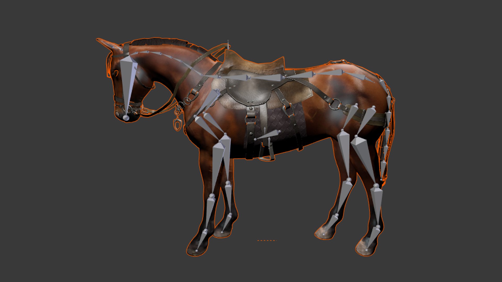 Medieval Horse 3D Model - TurboSquid 1725858