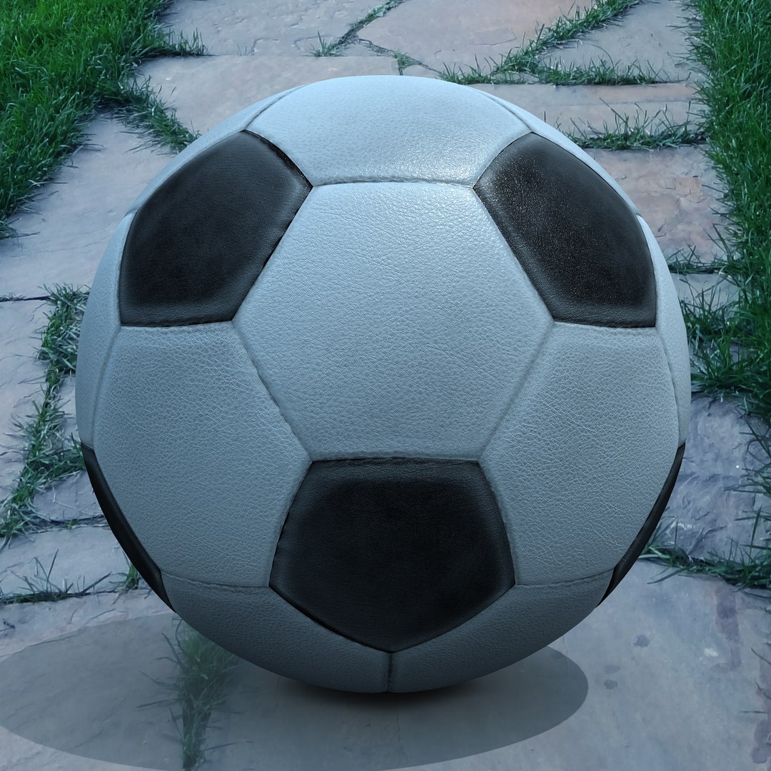 soccer-ball 1 ball 3d dxf