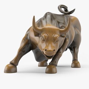 Wall Street Bull 3D Models for Download | TurboSquid