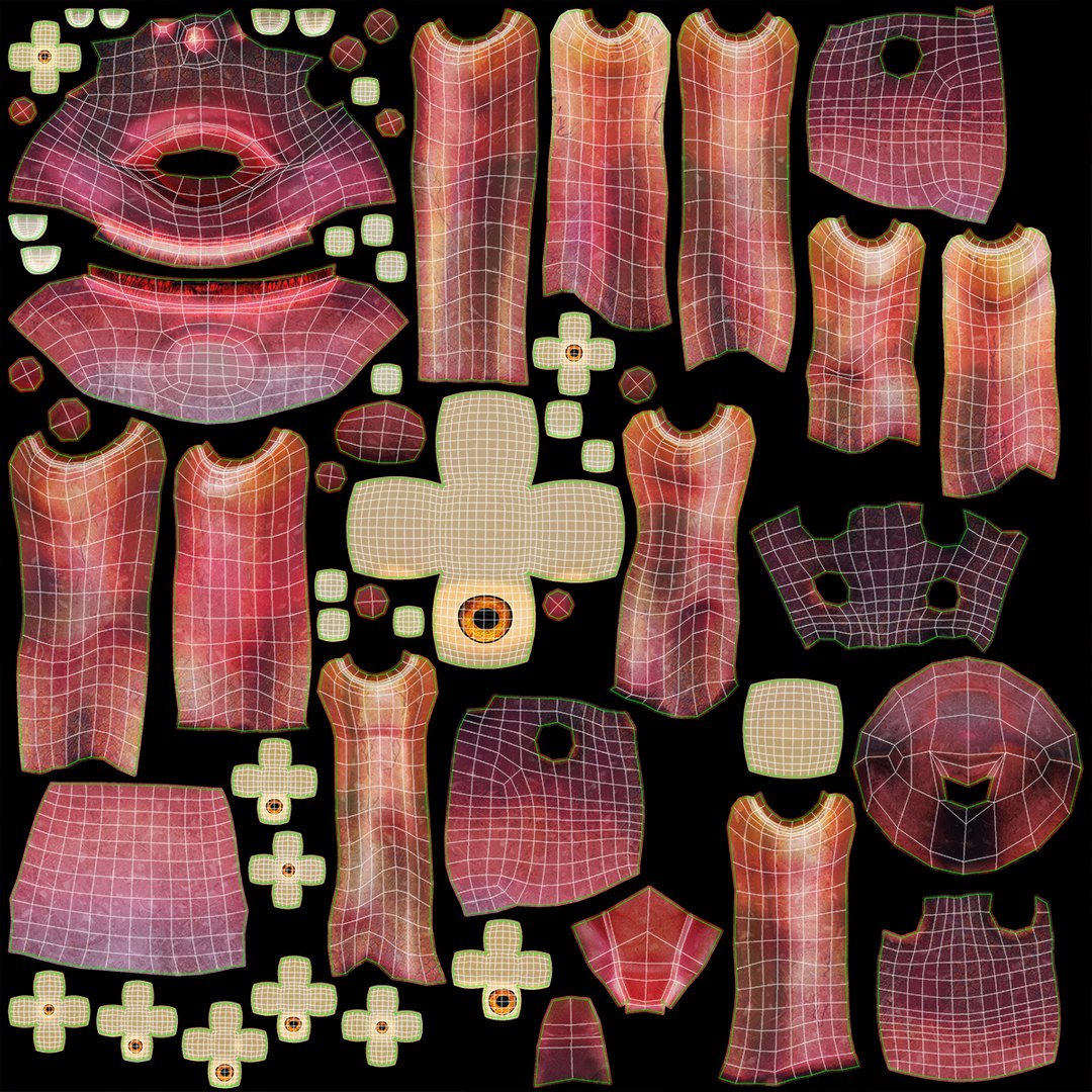 Stylized Cute Beholder Diorama 3D Model - TurboSquid 1732448