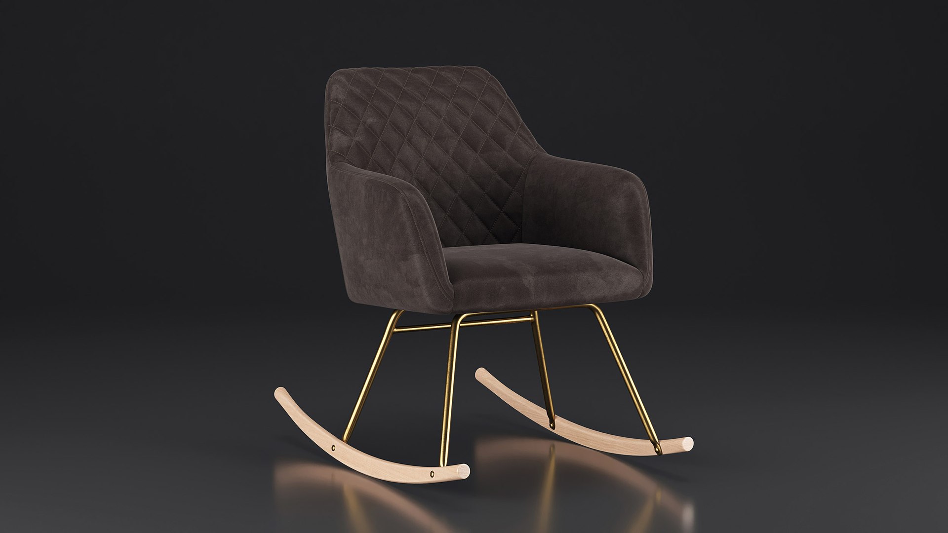 3D Richmond Rocking Chair model - TurboSquid 1904869