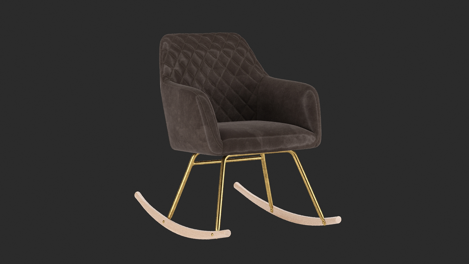 3D Richmond Rocking Chair model - TurboSquid 1904869
