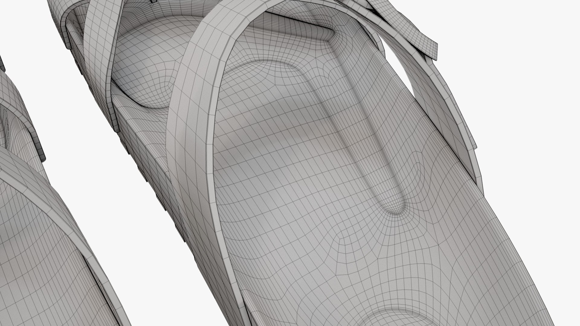 3D Triple-Strap Sandals Pattern - TurboSquid 2160354