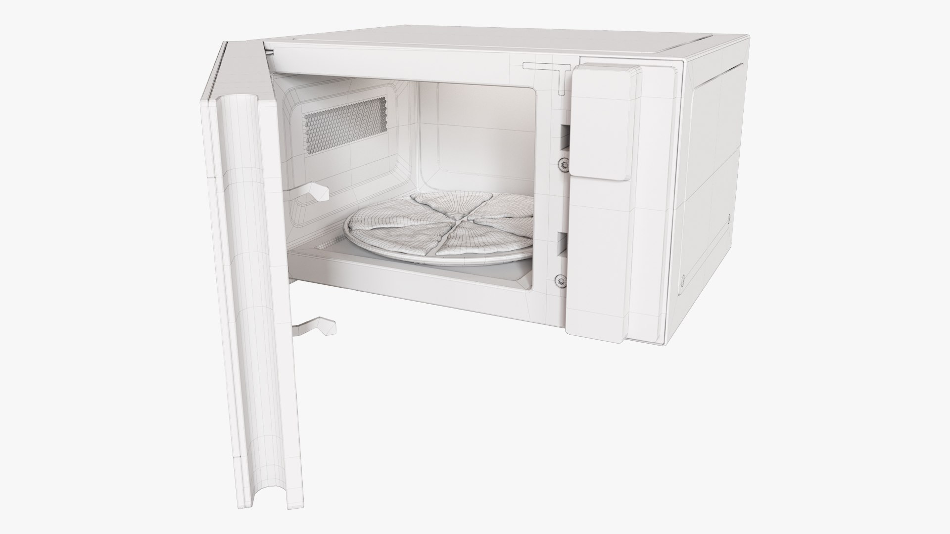 LG Neo Chef Microwave 3D Model - TurboSquid 1810344
