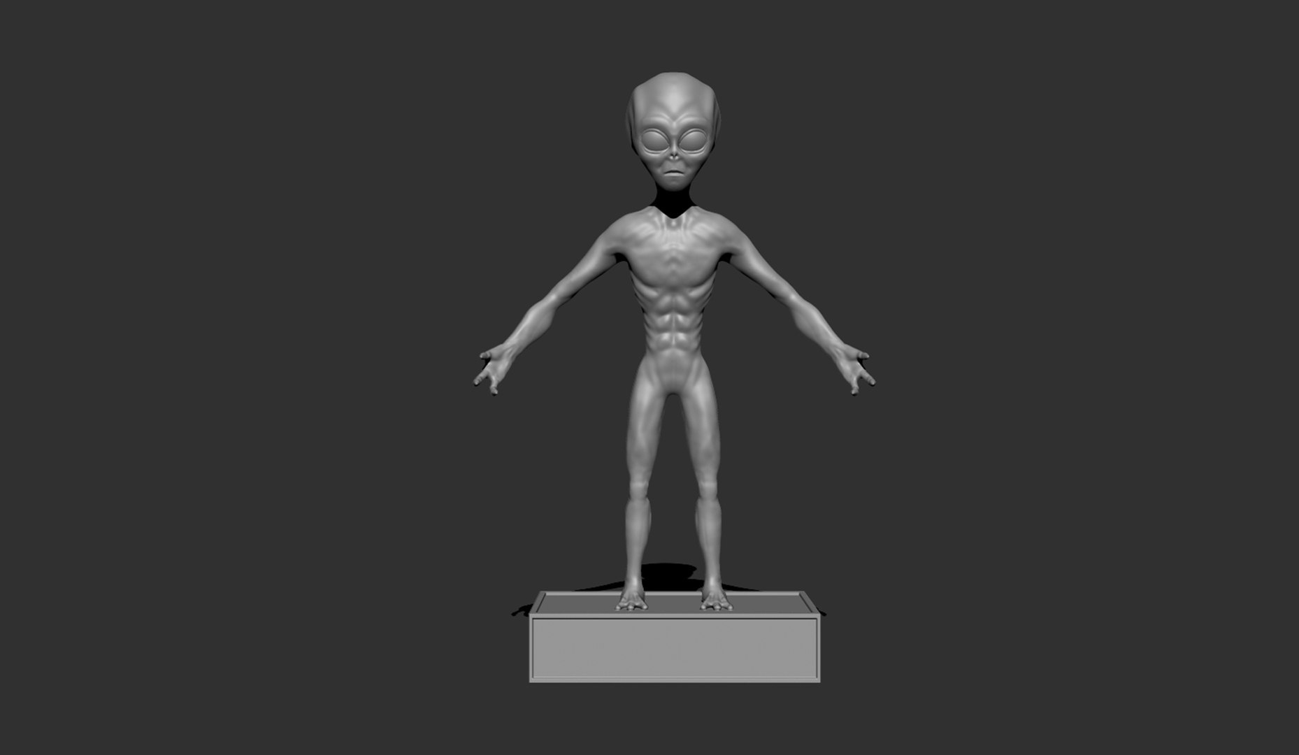 3D Model Alien Printing - TurboSquid 1692327