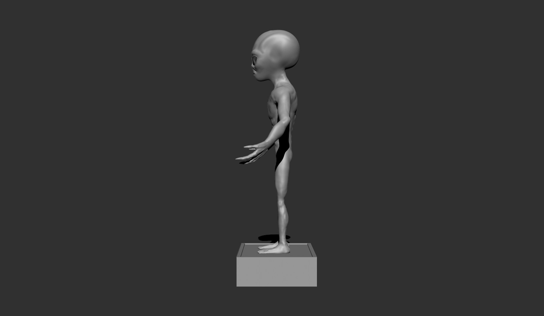 3D Model Alien Printing - TurboSquid 1692327