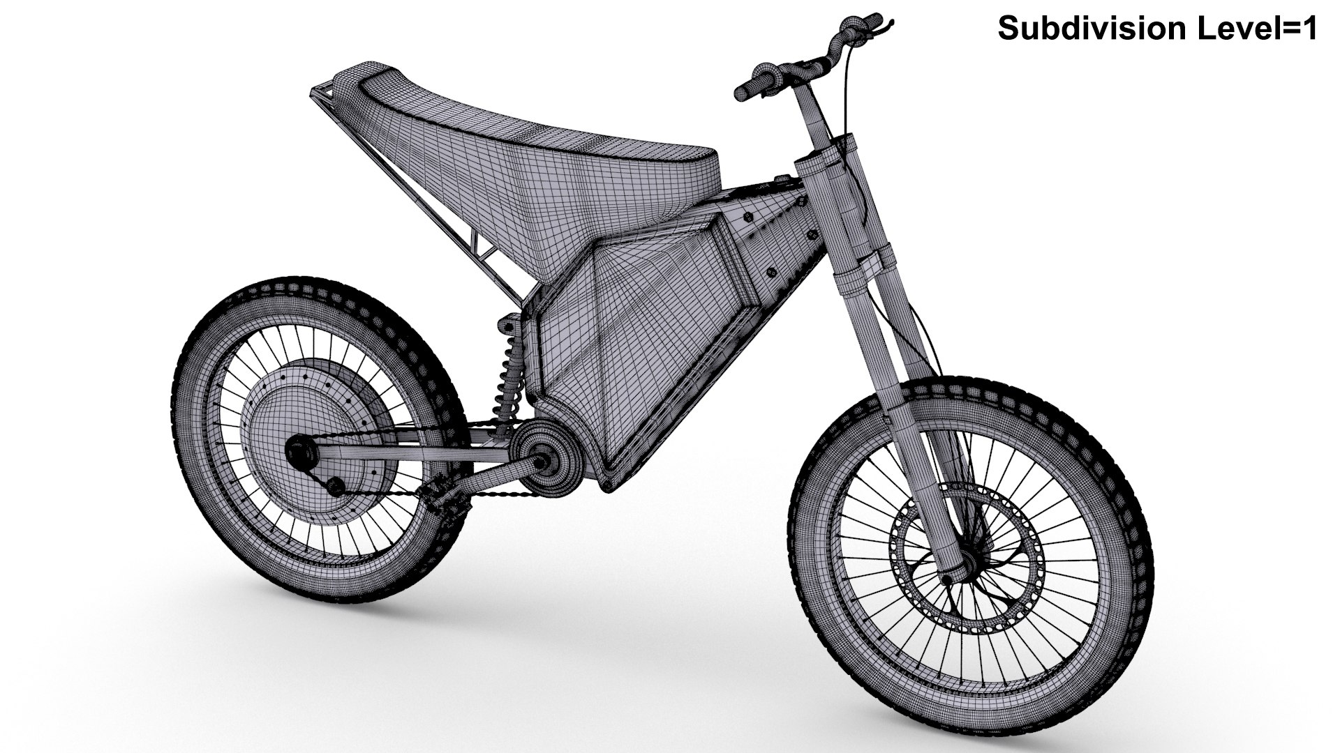 Electric Bike 02 3D Model - TurboSquid 2204848