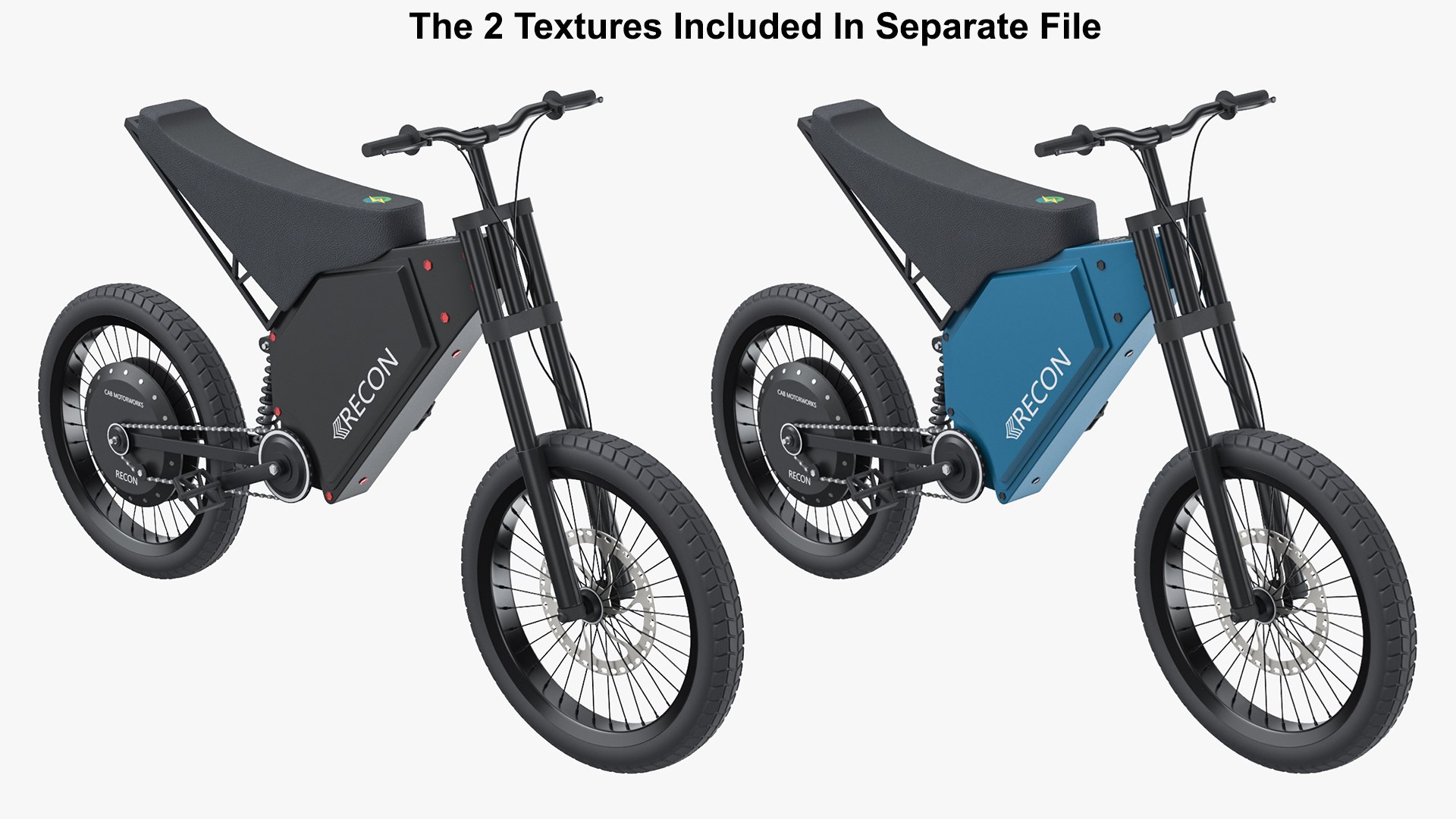 Electric Bike 02 3D Model - TurboSquid 2204848