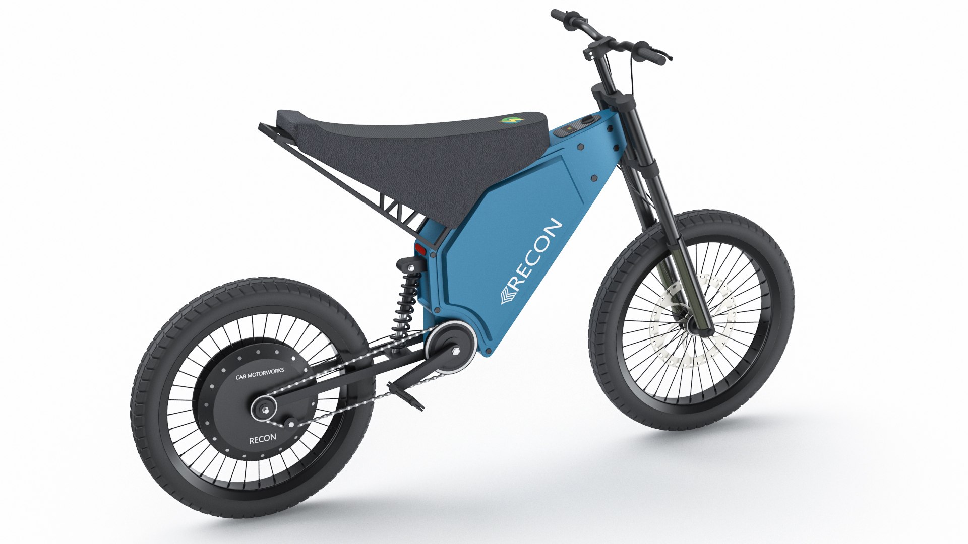 Electric Bike 02 3D Model - TurboSquid 2204848