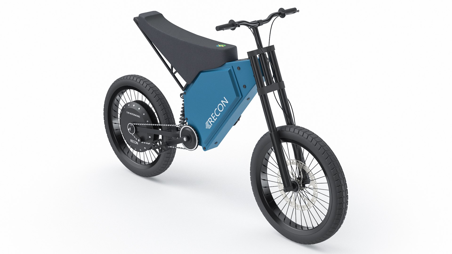Electric Bike 02 3D Model - TurboSquid 2204848