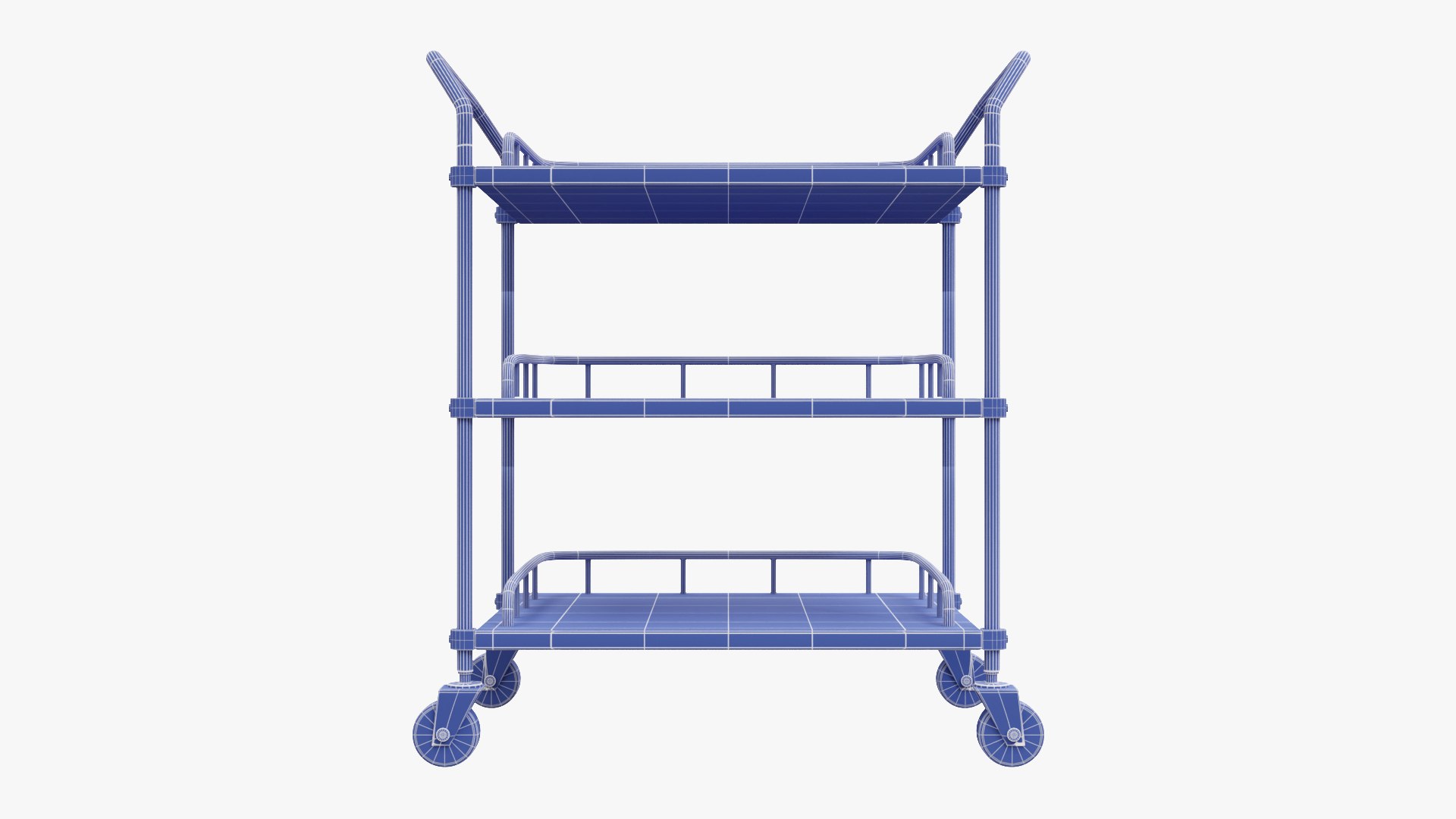 Storage Trolley 3D Model - TurboSquid 2071073