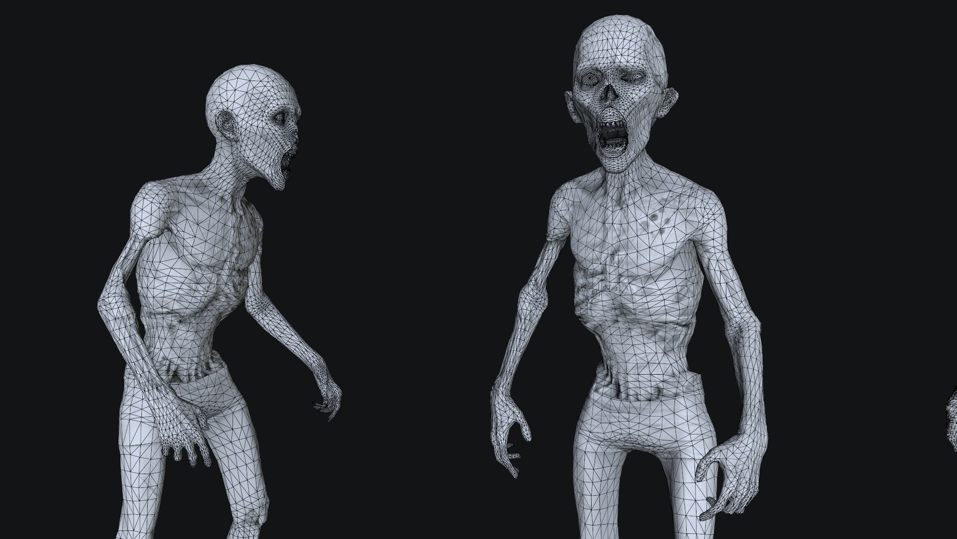 Classic Zombie Teen 3D Model - TurboSquid 2183176