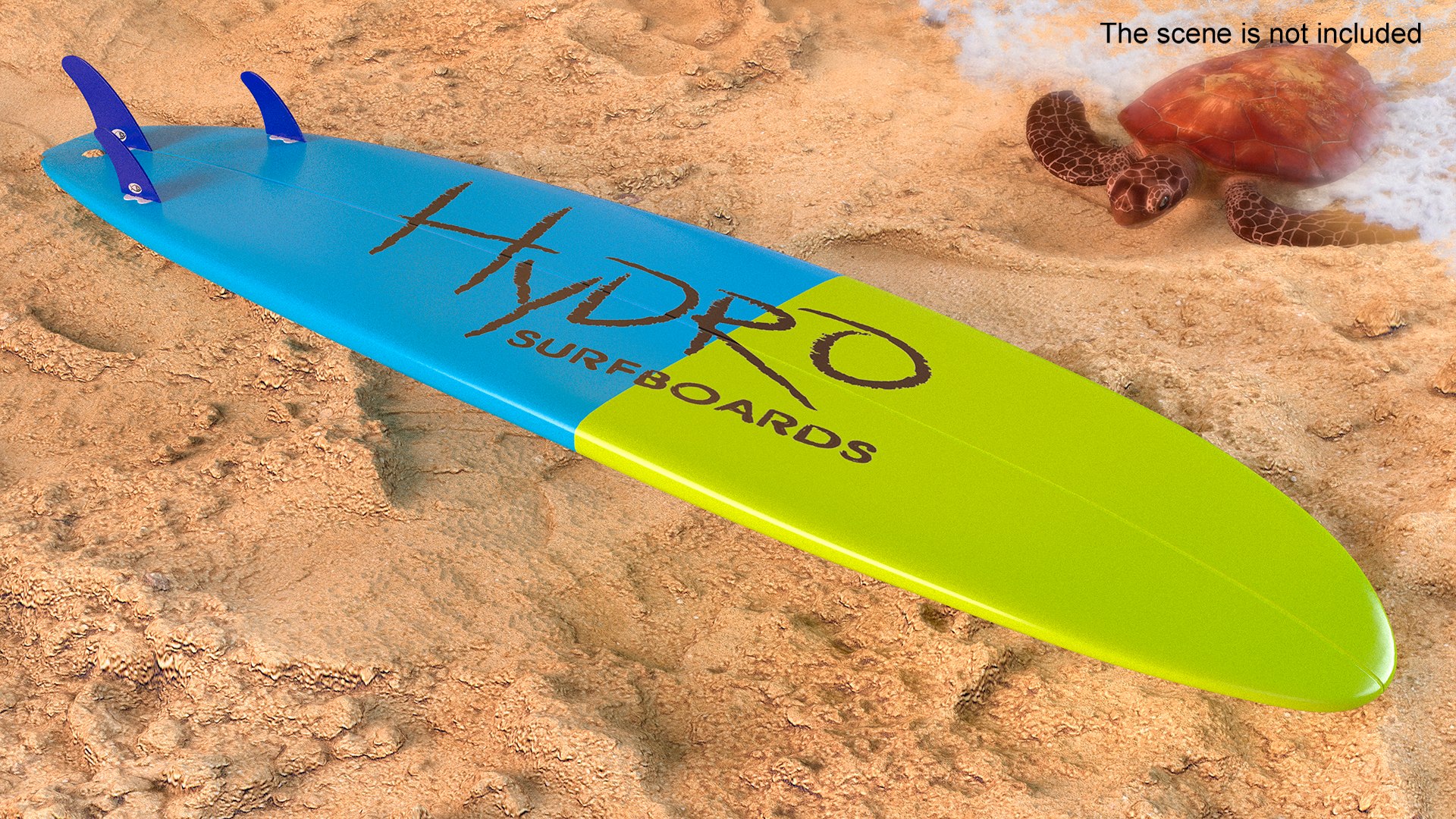 Ultimate Longboard Surfboard Model - TurboSquid 2152170