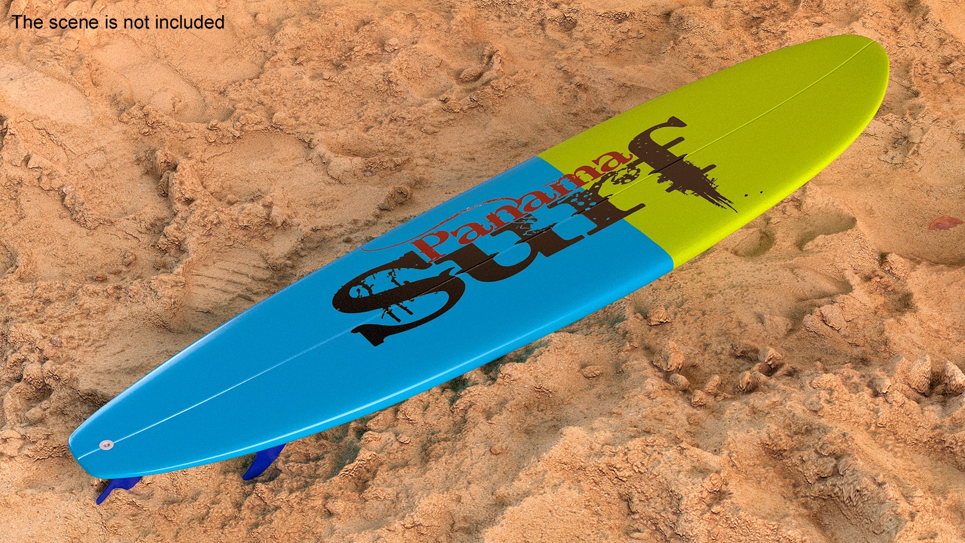 Ultimate Longboard Surfboard Model - TurboSquid 2152170