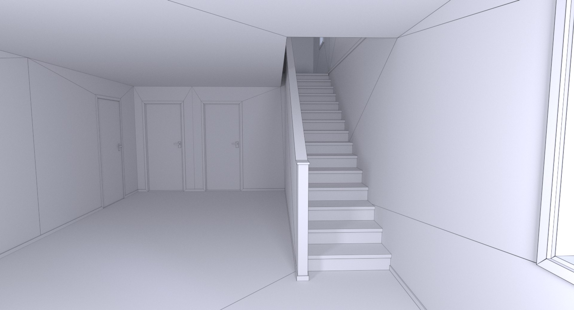 interior home 3d model