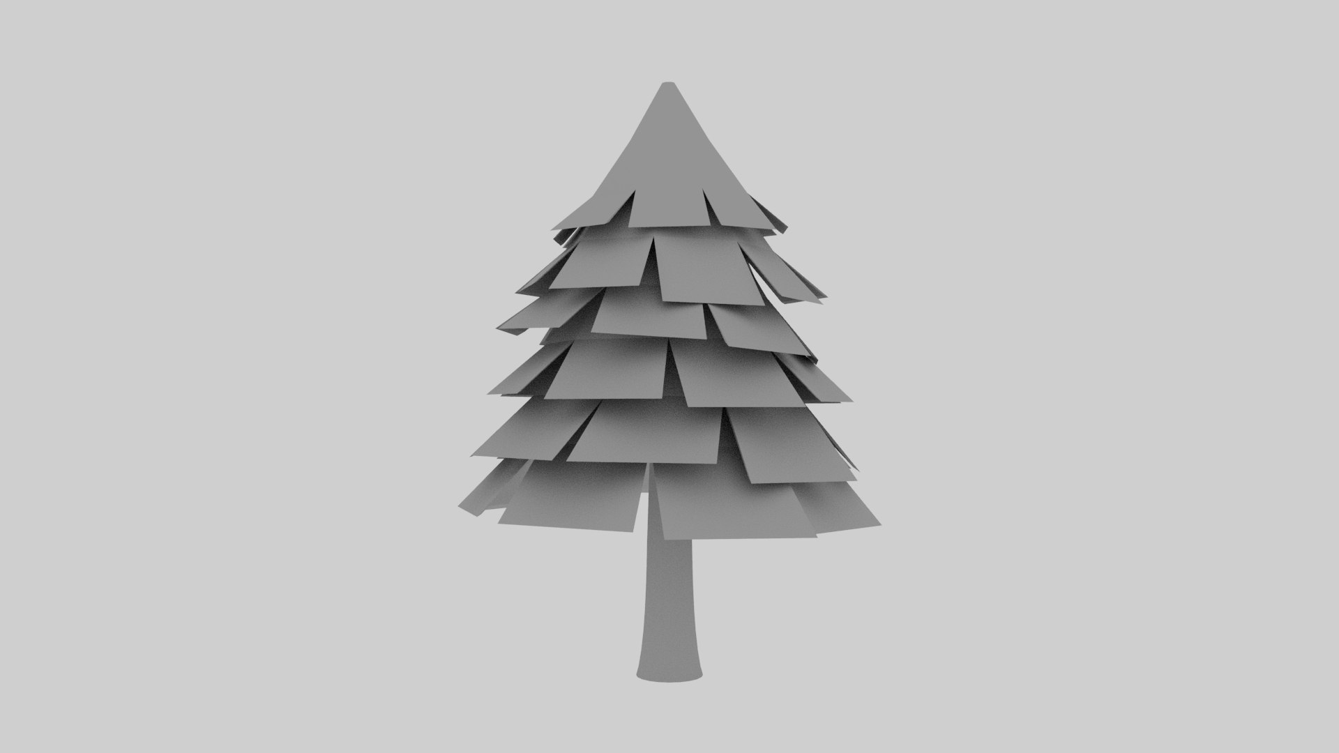 3D Low Poly Pine tree - TurboSquid 2149318