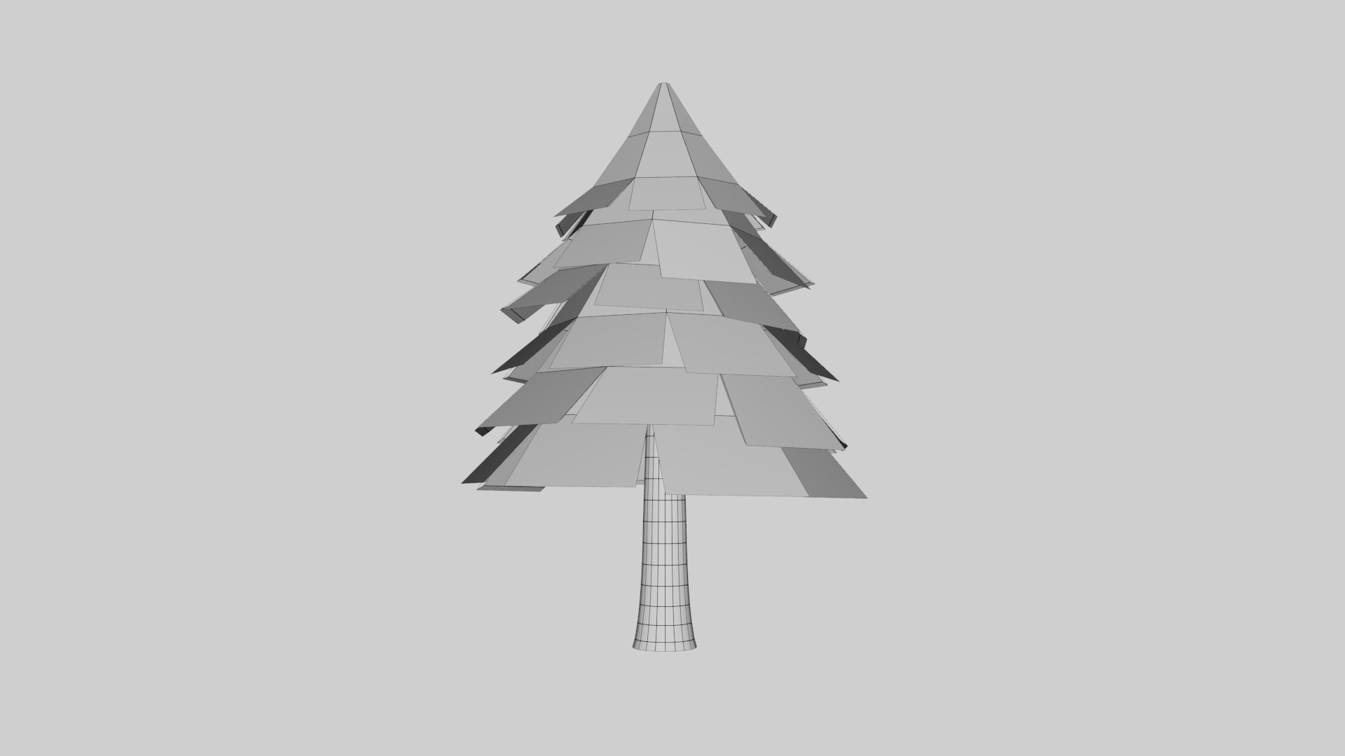 3D Low Poly Pine tree - TurboSquid 2149318