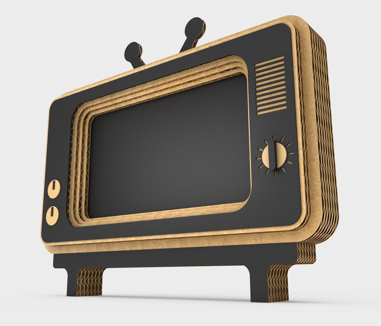 Phone Tv 3d Model