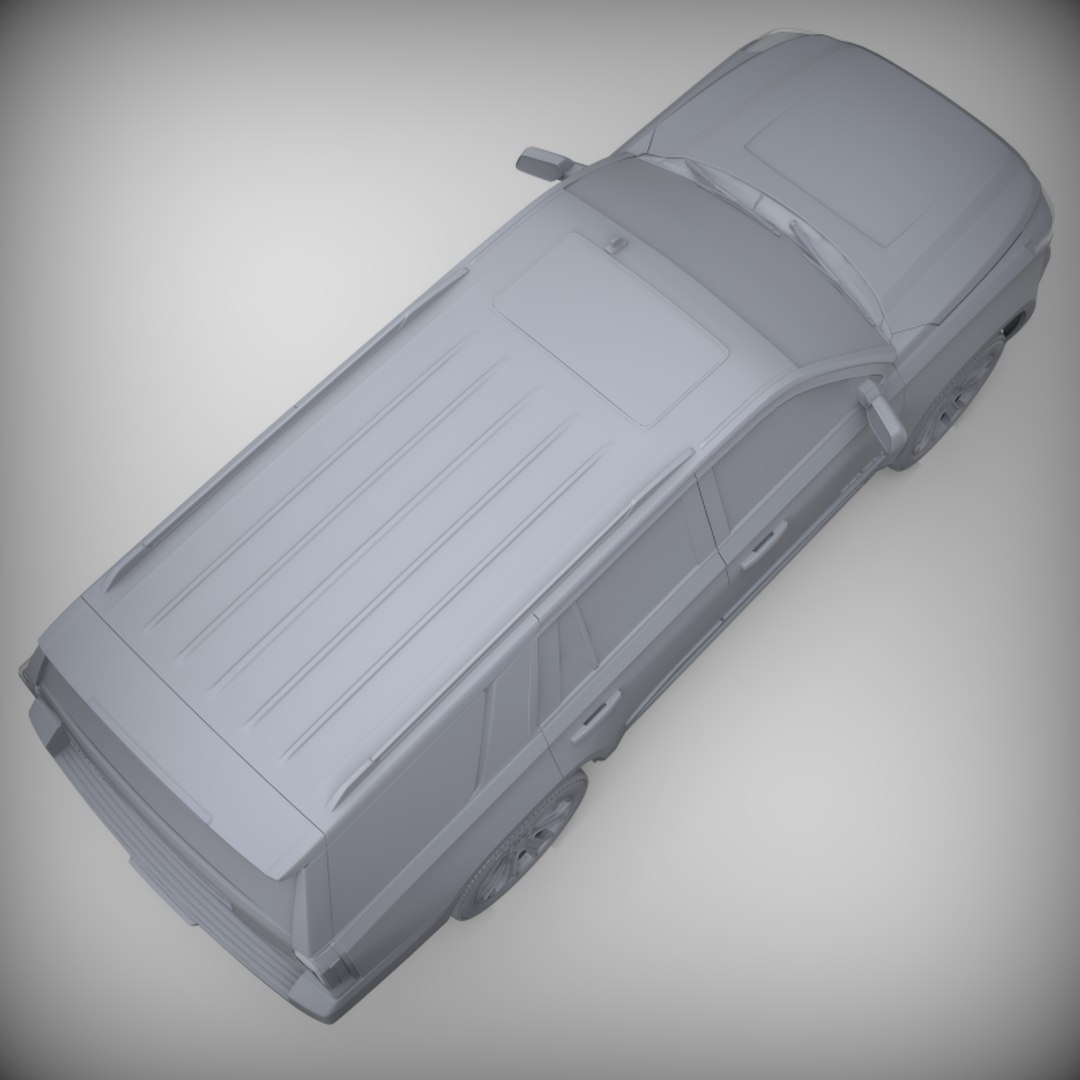 2015 Gmc Yukon 3d Model