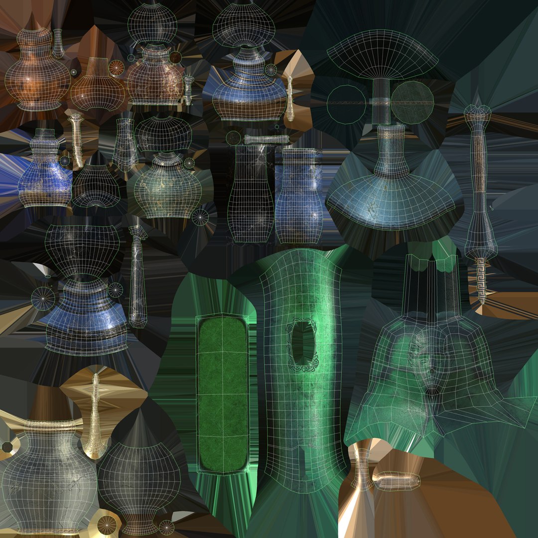 3D Model PBR Potions Collection - TurboSquid 2134435