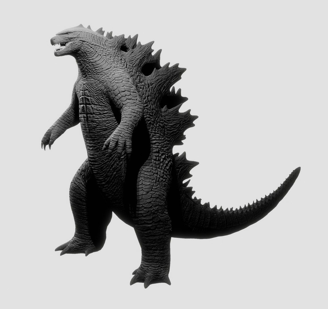 3D Godzilla 8k Rig Model - TurboSquid 1474297