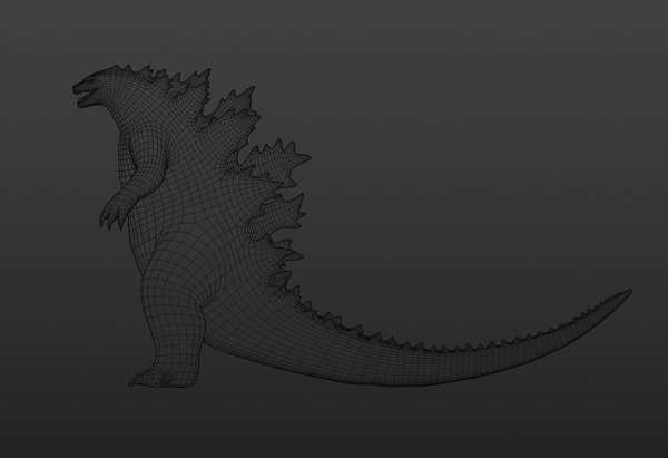 3D модель Годзилла - TurboSquid 1474297