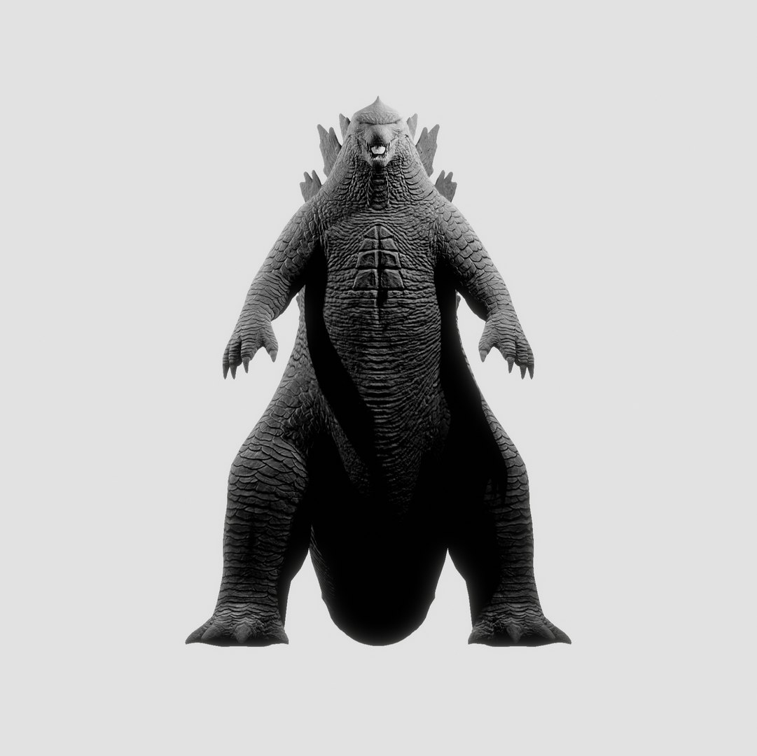 3D Godzilla 8k Rig Model - TurboSquid 1474297