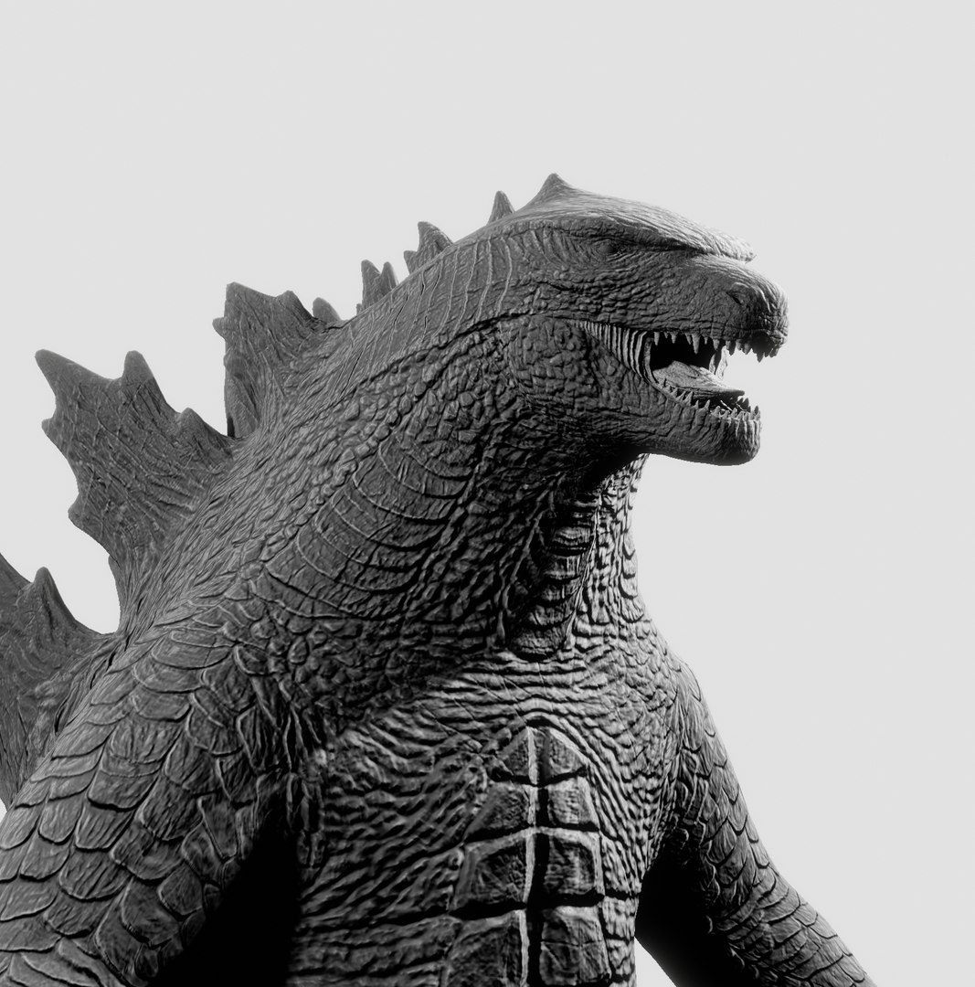 3D Godzilla 8k Rig Model - TurboSquid 1474297