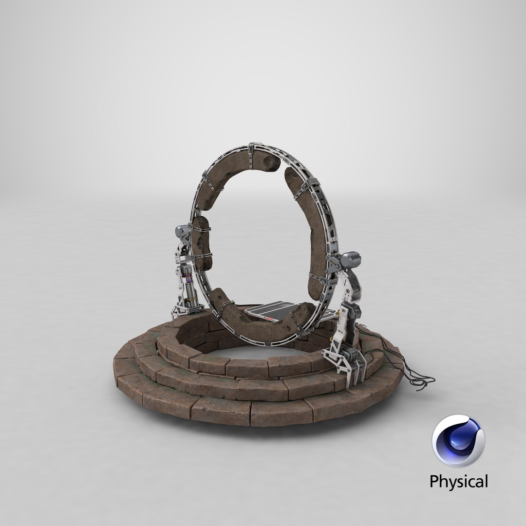 3D ancient teleport - TurboSquid 1421953