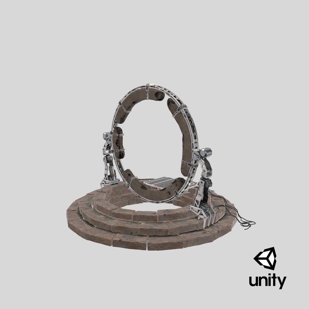 3D ancient teleport - TurboSquid 1421953