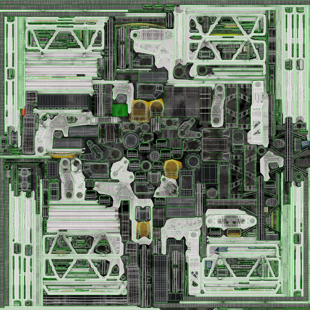 3D ancient teleport - TurboSquid 1421953