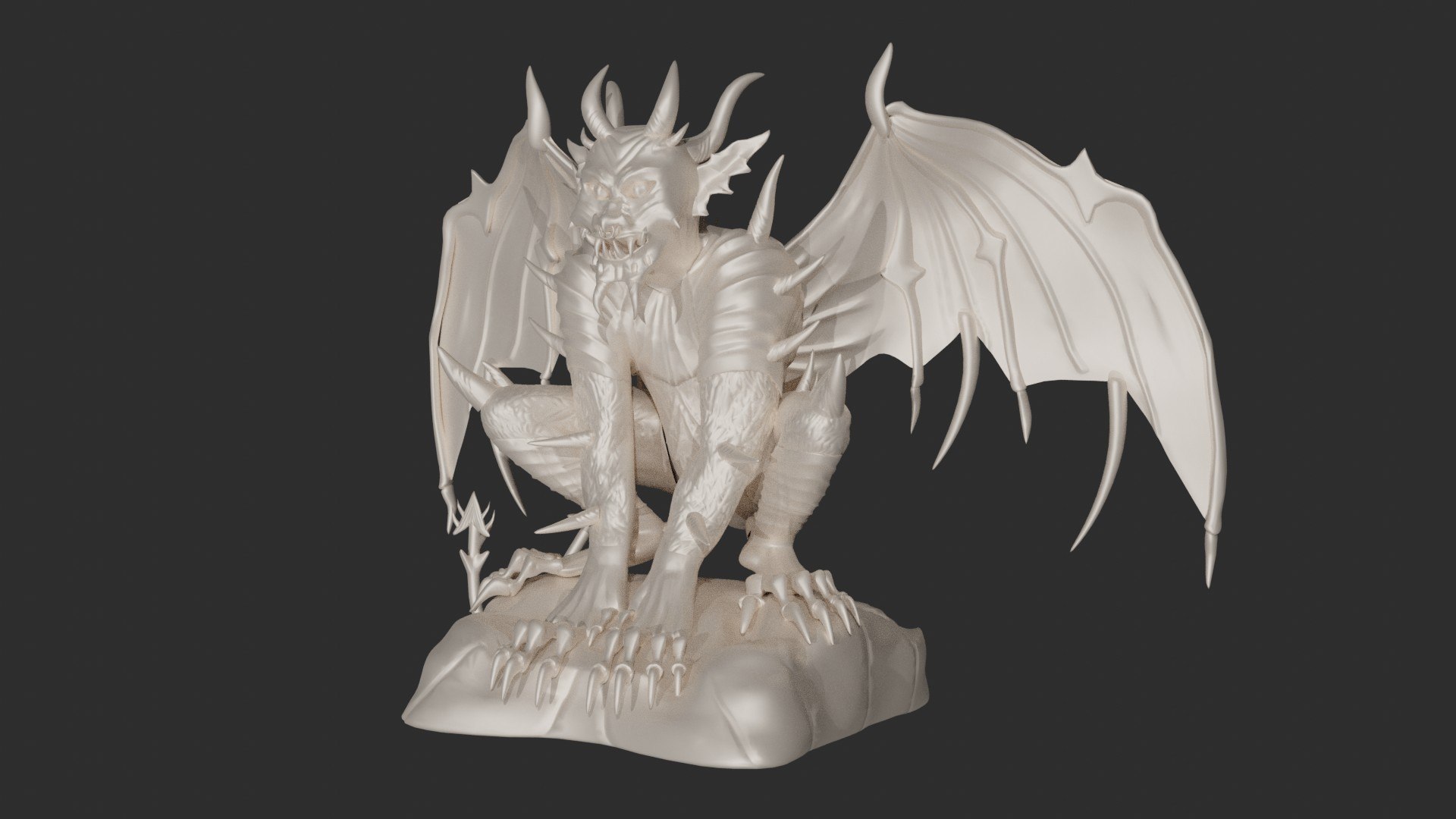 Gargoyle Model - TurboSquid 1857655