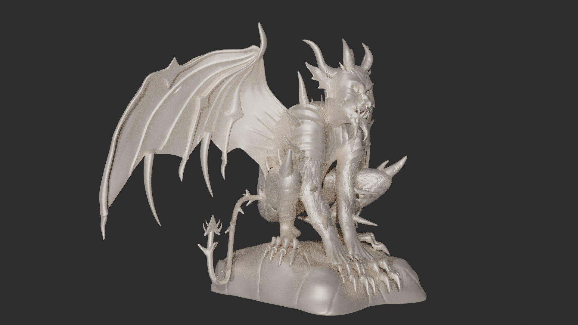 Gargoyle Model - TurboSquid 1857655