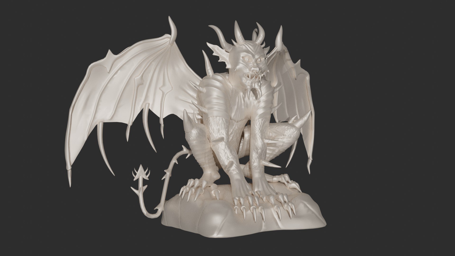 Gargoyle Model - TurboSquid 1857655