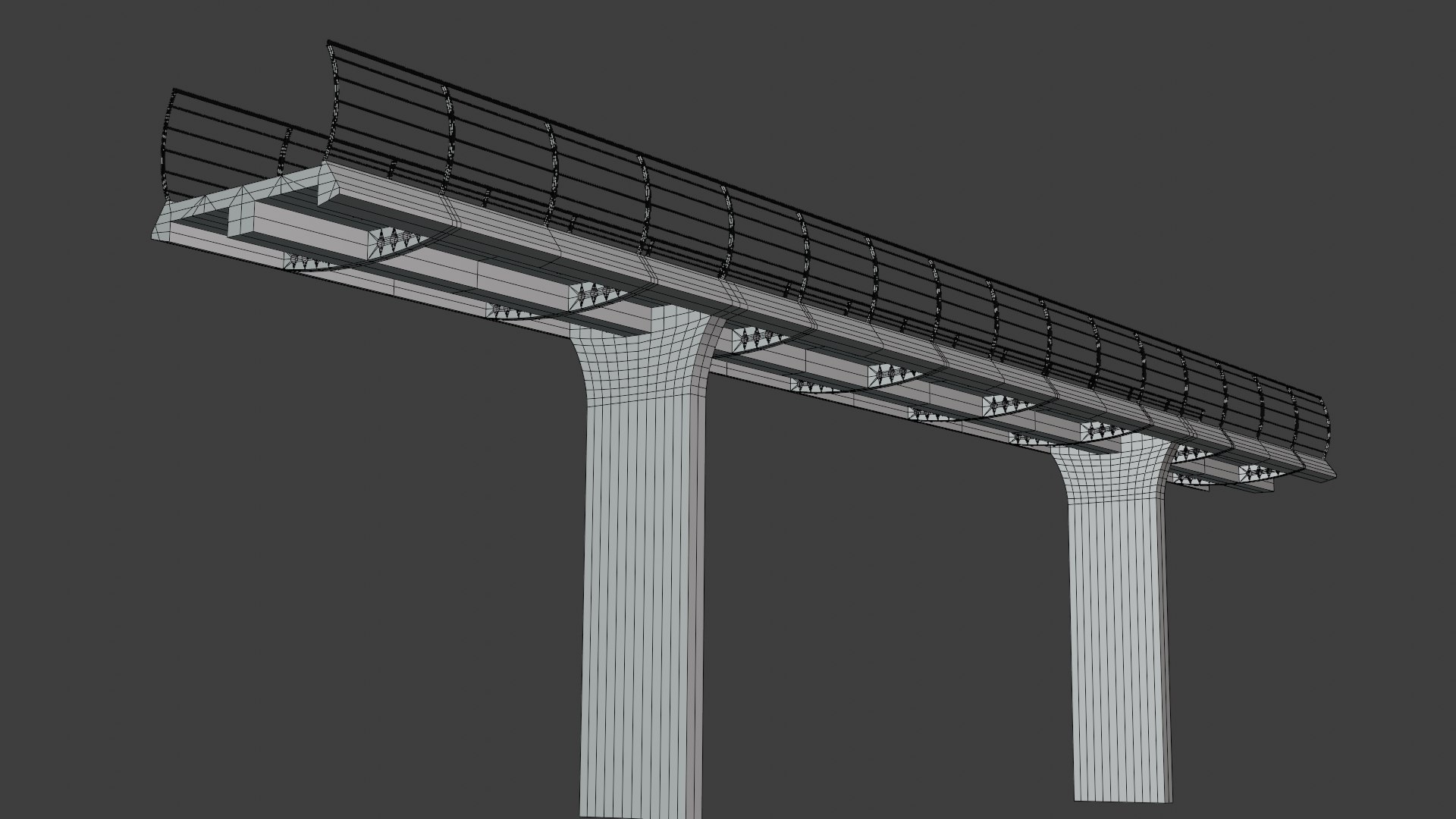 Pedestrian Bridge Simple PBR 3D Model - TurboSquid 2274077