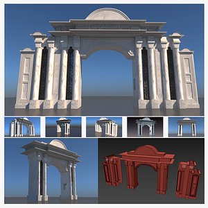 City Gate 3ds Max Models for Download | TurboSquid