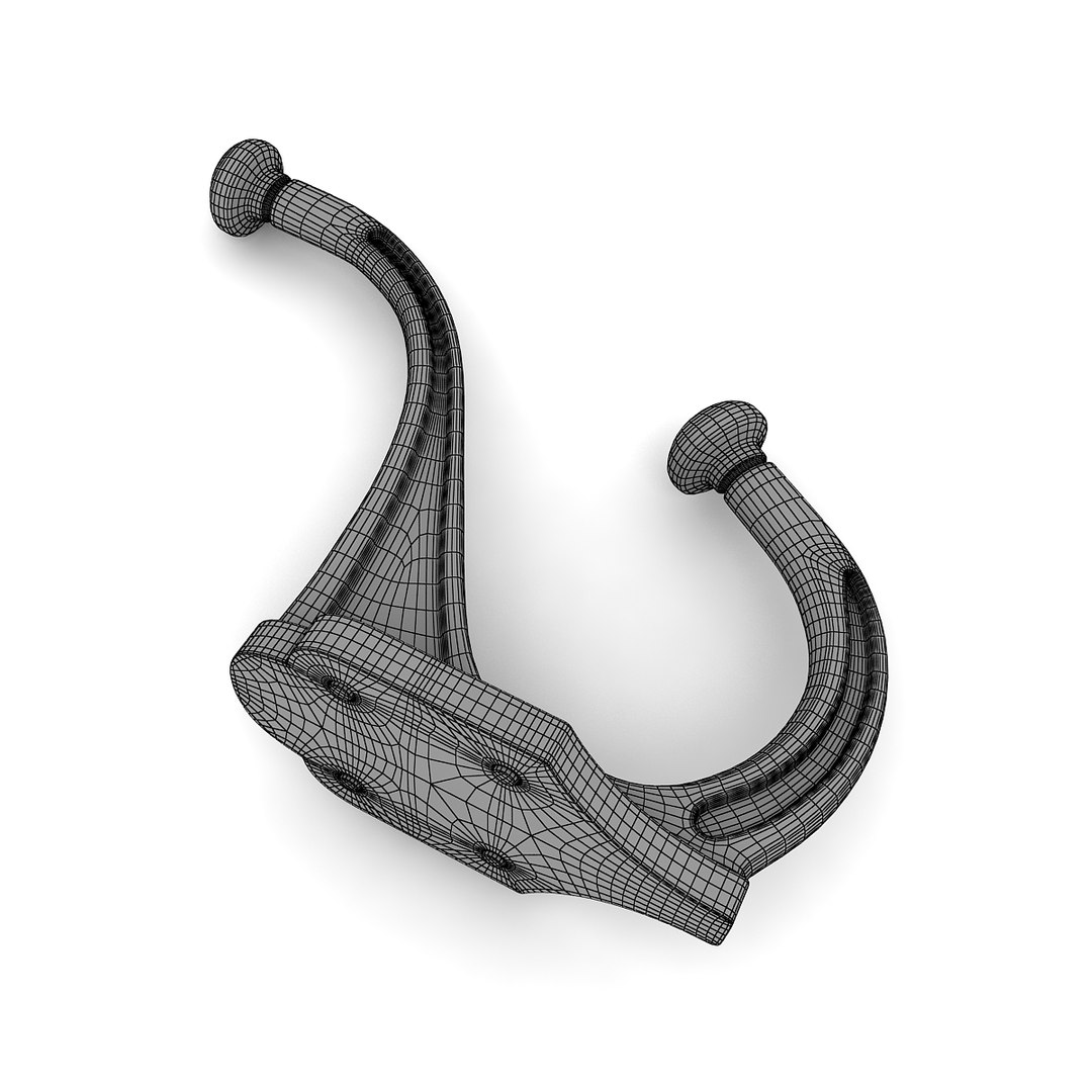 coat hook 3d model