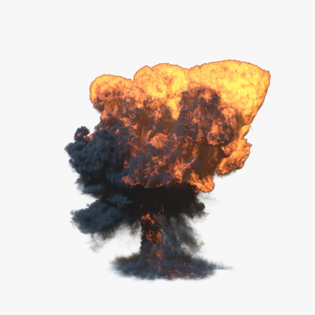 3D Explosion 4 Model - TurboSquid 1282559