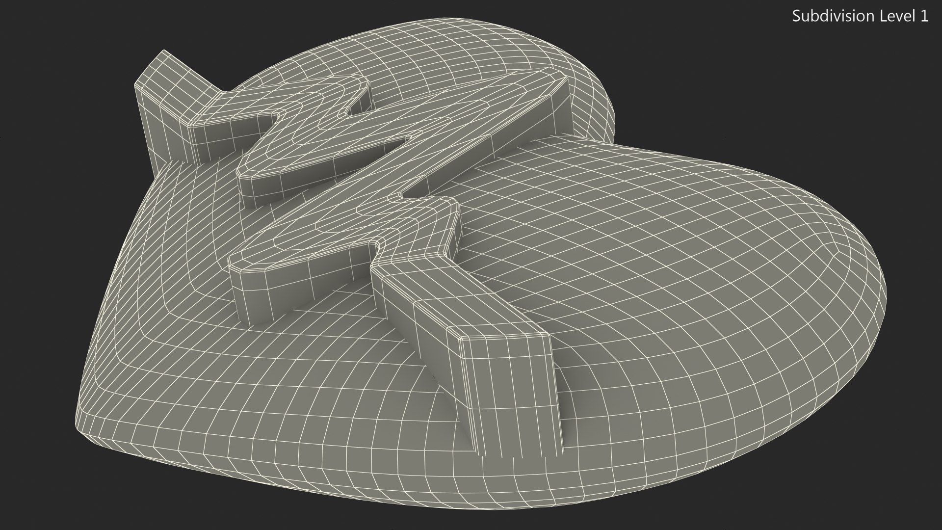 Heart with Heartbeat Line 3D model - TurboSquid 1799370