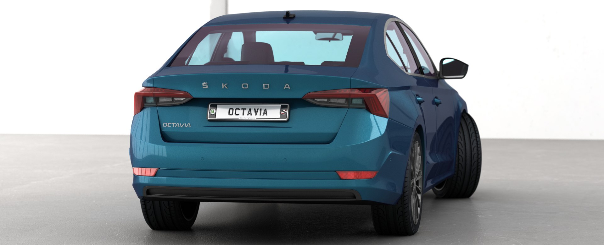 3D model realistic skoda octavia 2020 - TurboSquid 1584144