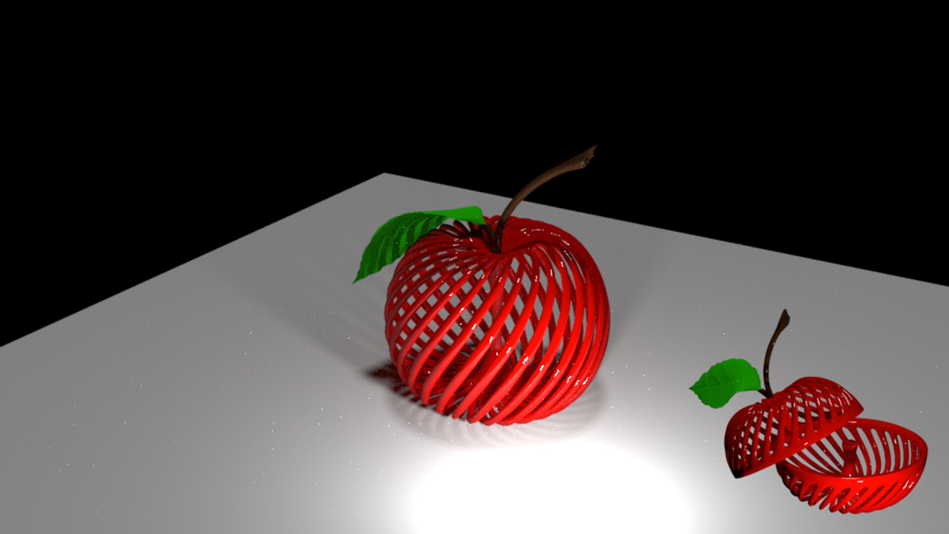 3D apple fruit model - TurboSquid 1382938