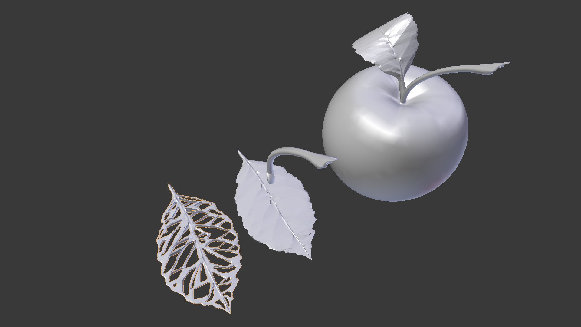 3D apple fruit model - TurboSquid 1382938