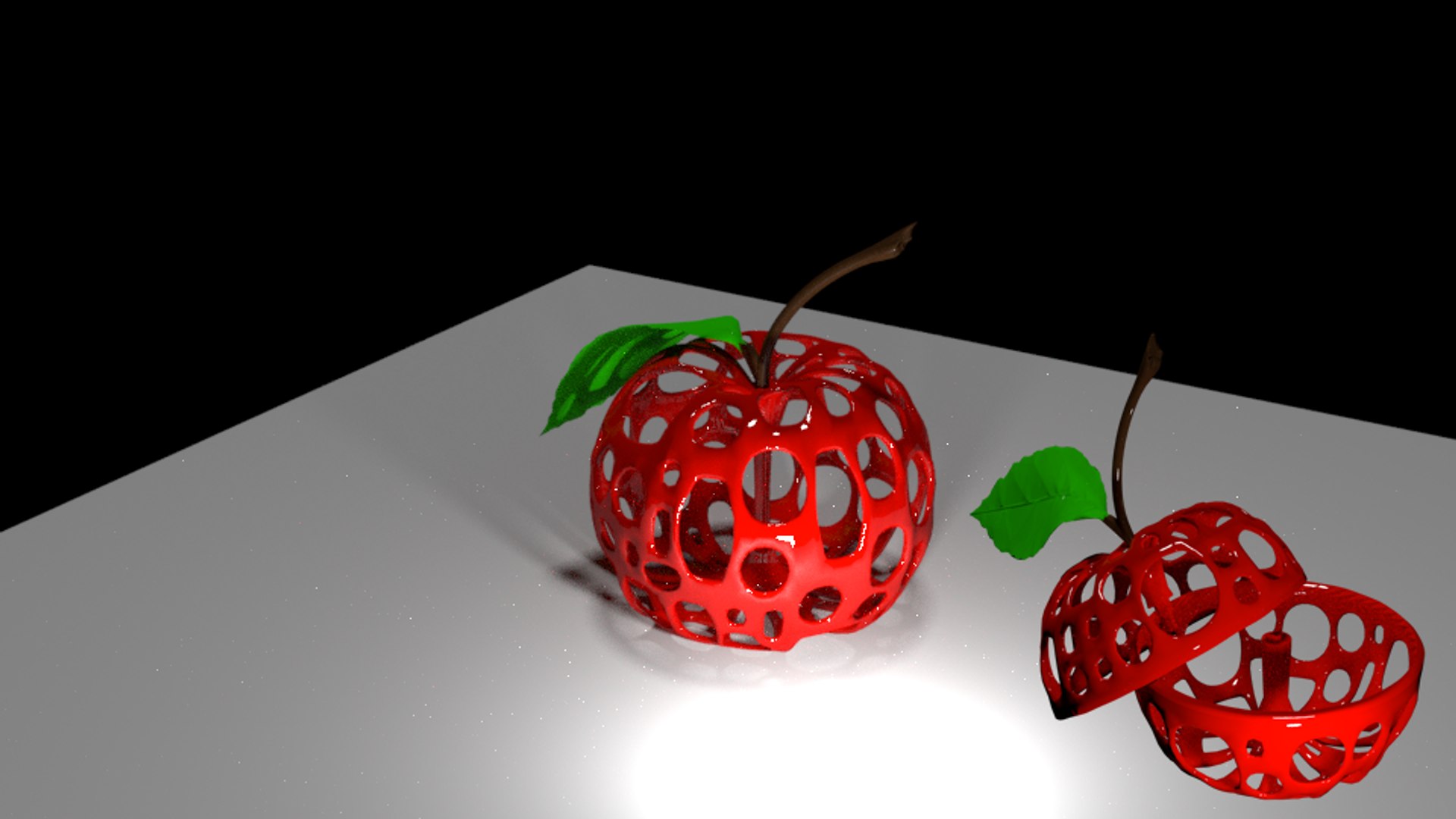 3D apple fruit model - TurboSquid 1382938