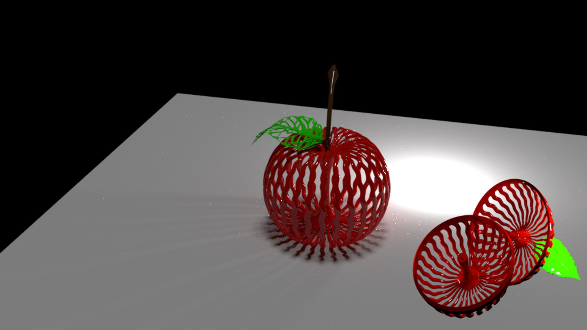 3D apple fruit model - TurboSquid 1382938