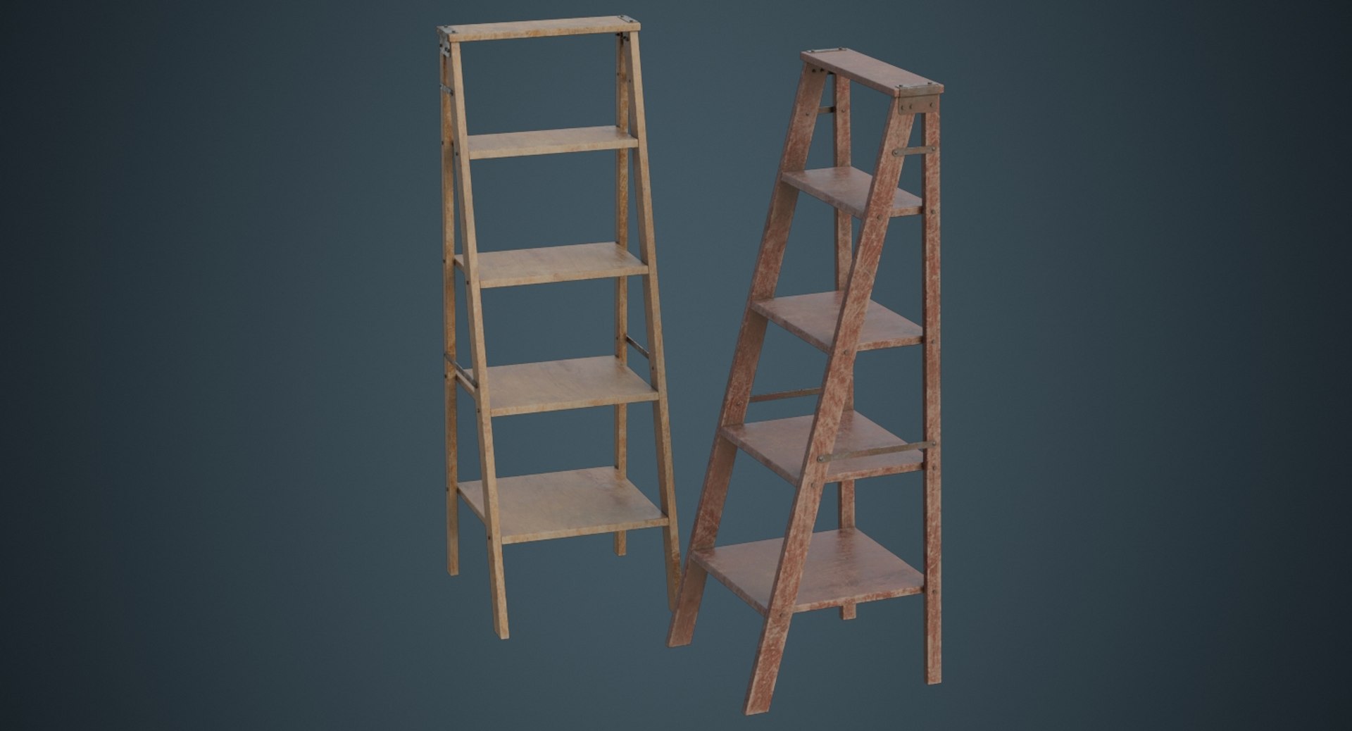 Step ladder 1b 3D model - TurboSquid 1441324
