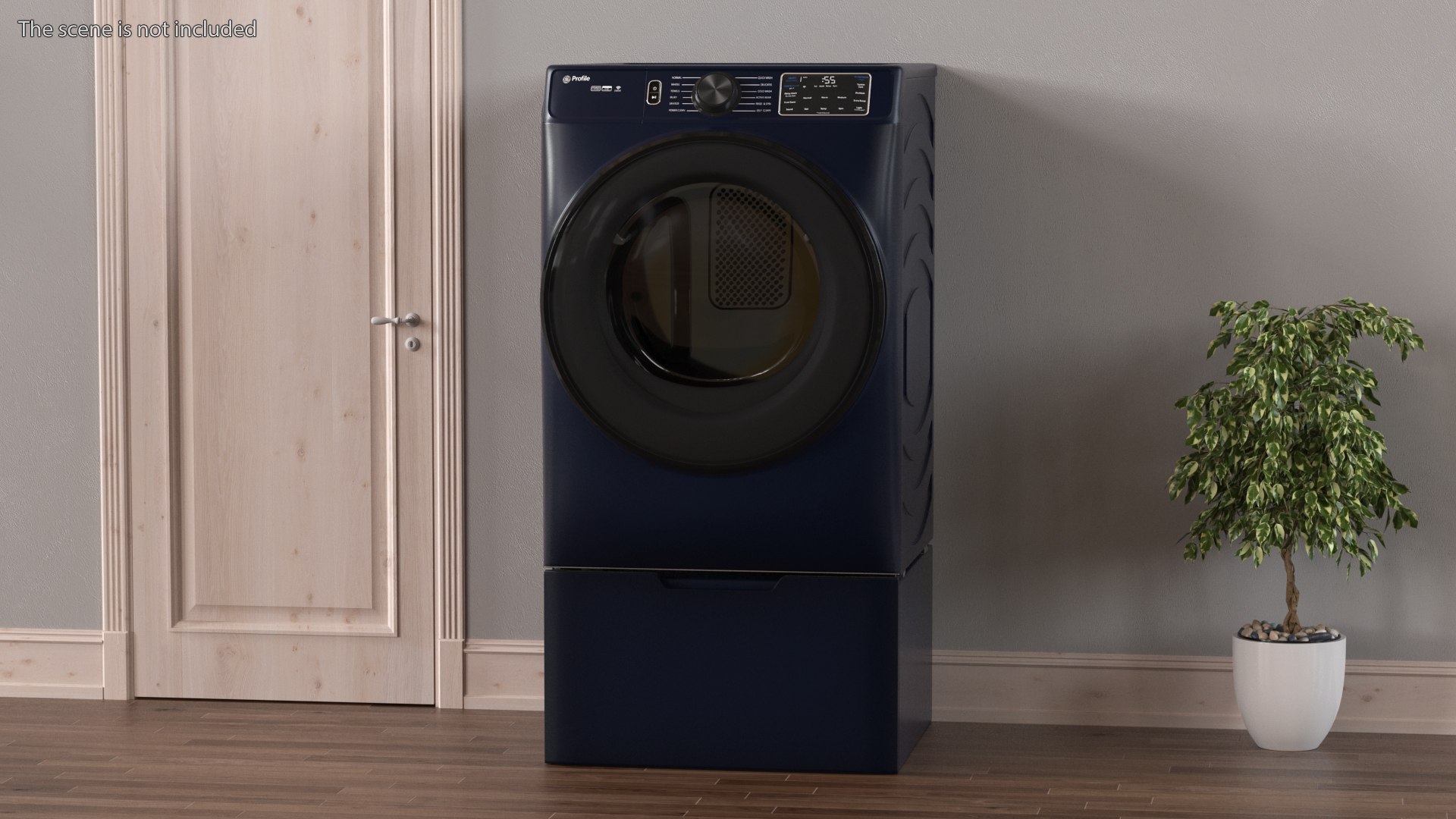 3D Dryer Profile Blue - TurboSquid 2178503