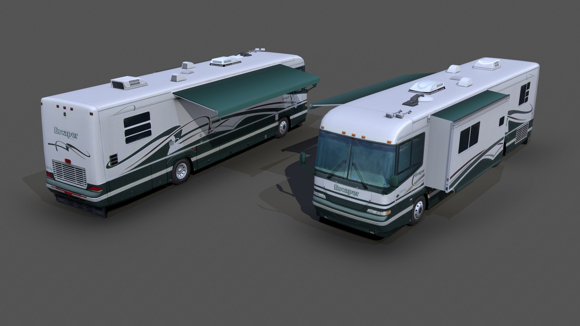 3D model Damon Escaper RV 2000 - TurboSquid 1767553