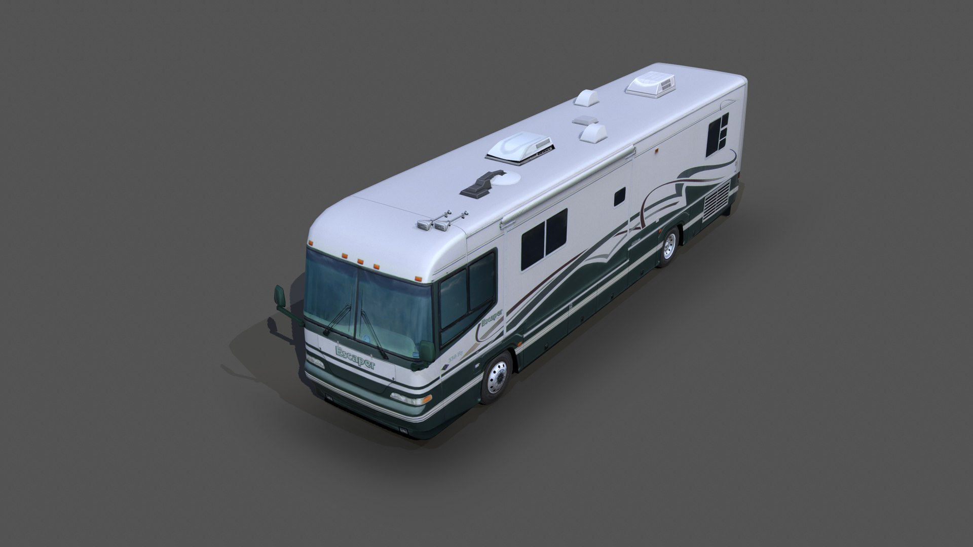 3D Model Damon Escaper RV 2000 - TurboSquid 1767553